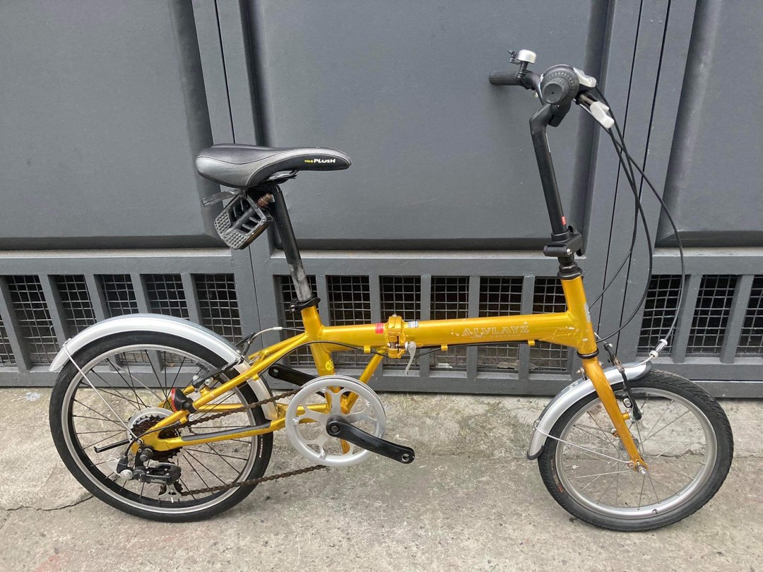 FOLDING BIKE ALLOY ALWAYS BRAND ASAHI, Sports Equipment, Bicycles ...