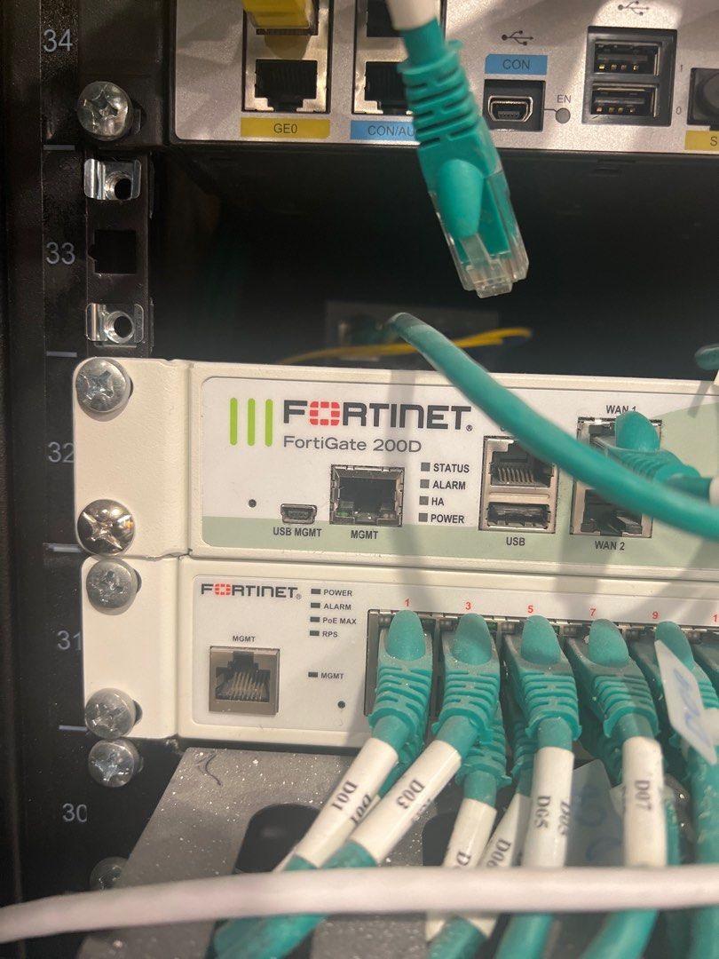 Fortinet FortiGate 200D, Computers & Tech, Office & Business Technology ...