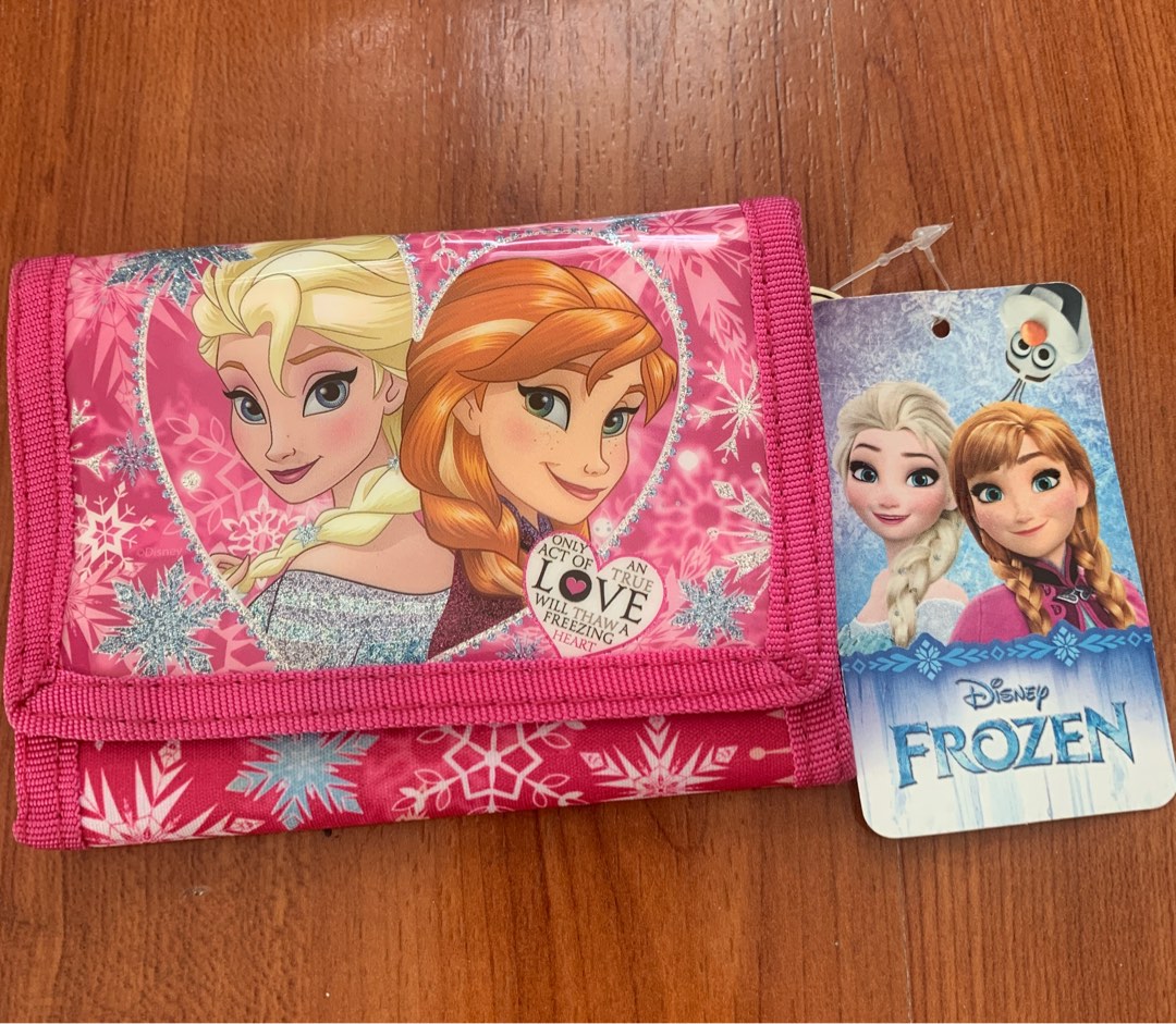 Frozen wallet for kids (trifold) on Carousell