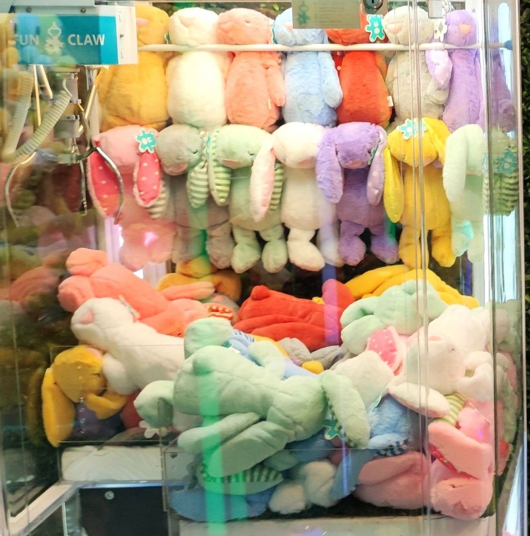 Fun Claw Chou Chou Rabbit Bunny Plushie Stuffed Soft Toy, Hobbies ...