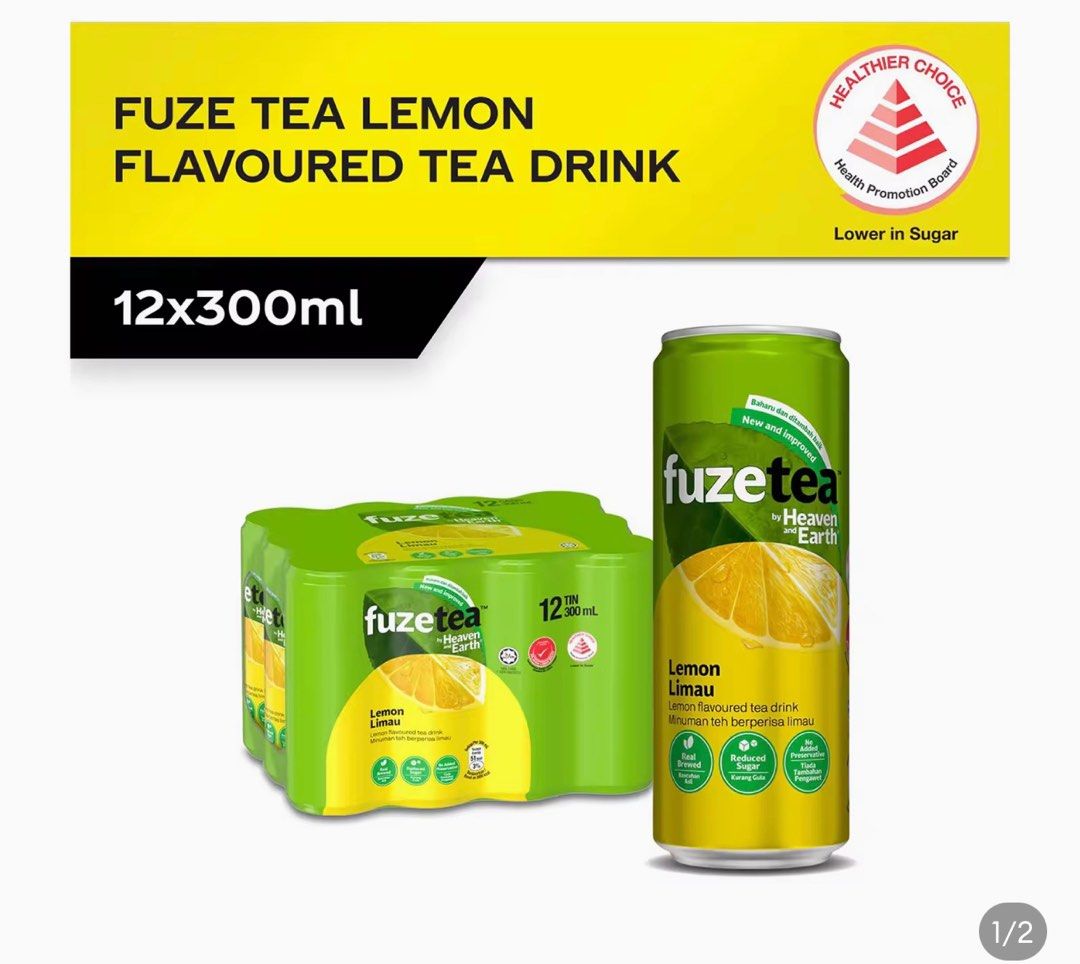 Fuze Tea Lemon, Food & Drinks, Beverages on Carousell