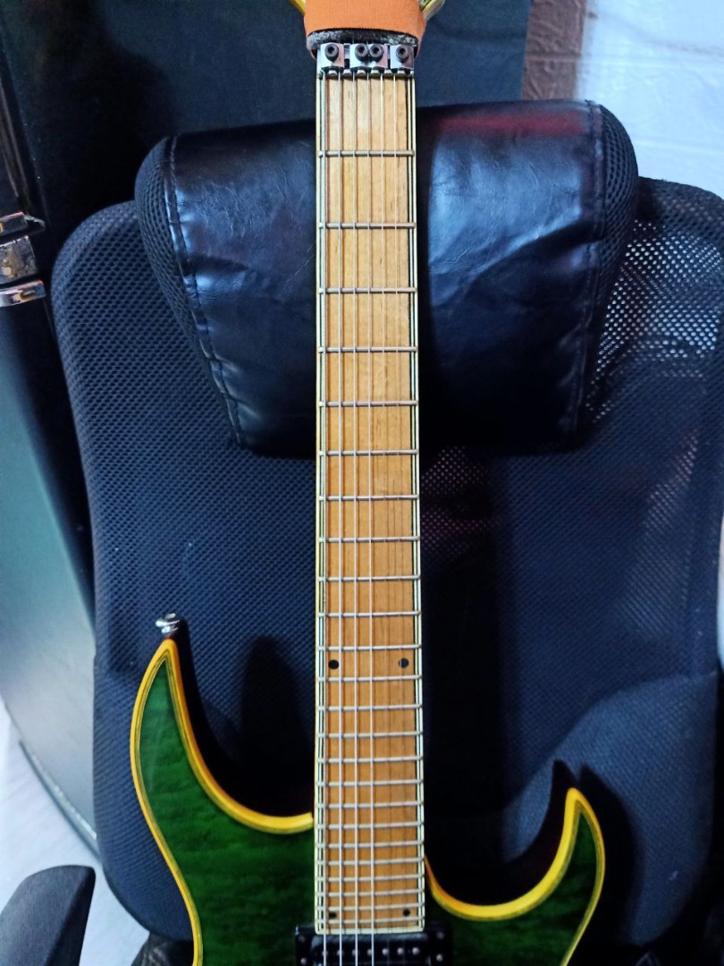 FV Stevens 7sting Guitar with Gig Bag, Hobbies & Toys, Music & Media ...