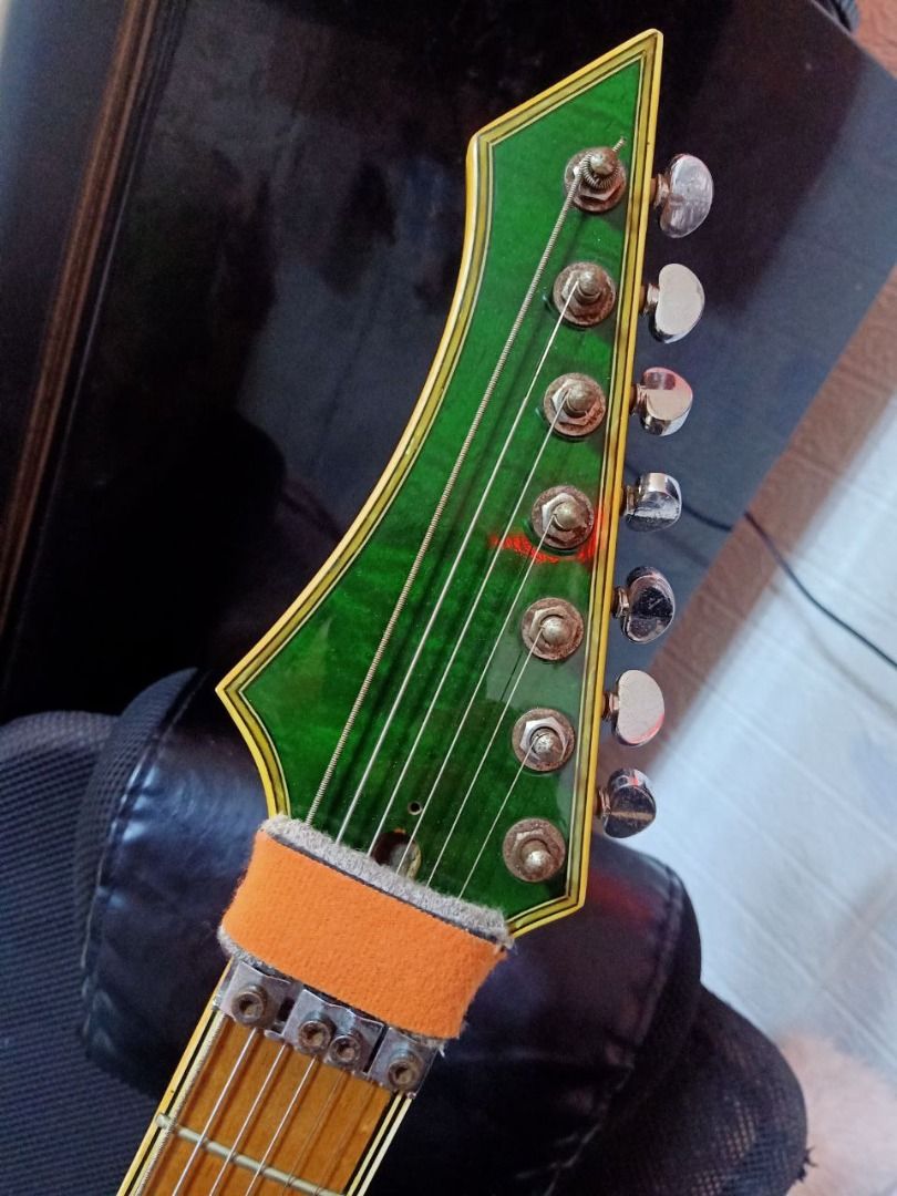 FV Stevens 7sting Guitar with Gig Bag, Hobbies & Toys, Music & Media ...