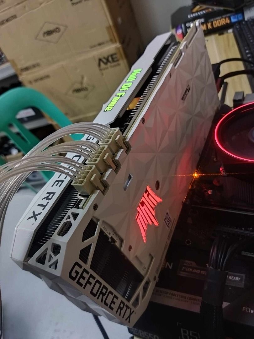 GALAX RTX 3080TI HALL OF FAME 12GB (USED), Computers & Tech, Parts ...