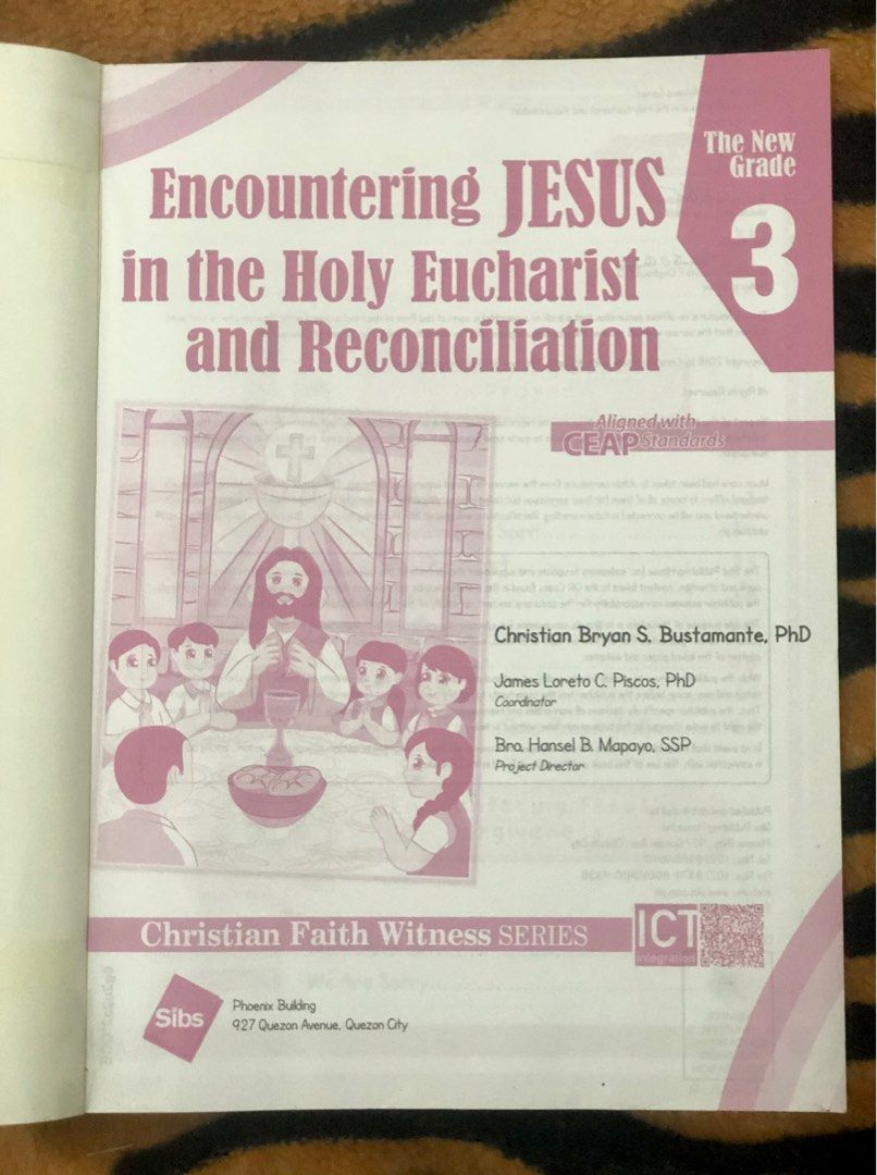 Grade 3 CLED Book Encountering Jesus on Carousell