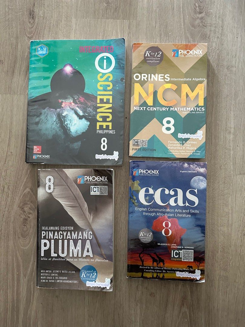 Grade 8 Textbooks, Hobbies & Toys, Books & Magazines, Textbooks on Carousell