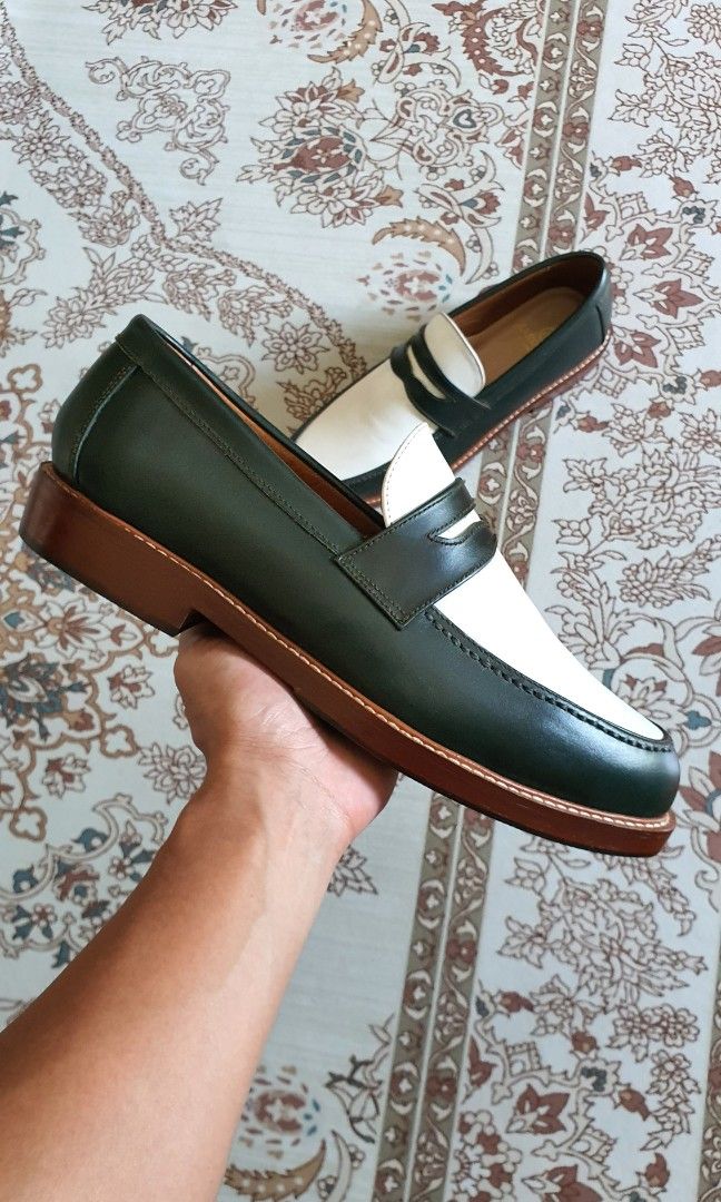 Grand Spectator Contrast/Two-Tone Penny Loafers on Carousell