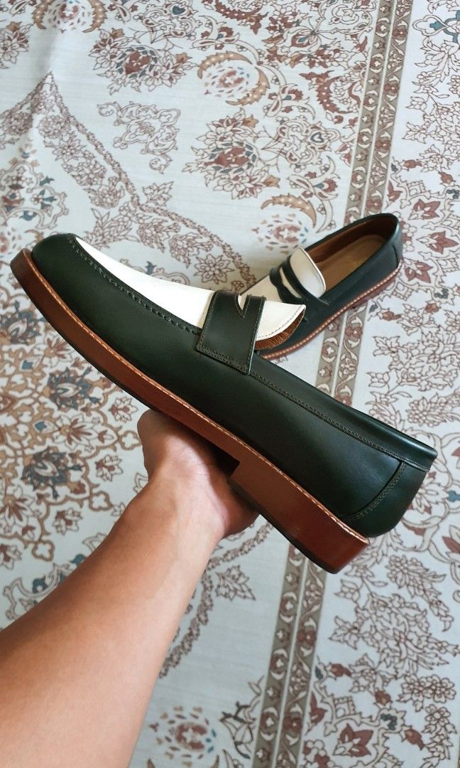 Grand Spectator Contrast/Two-Tone Penny Loafers on Carousell