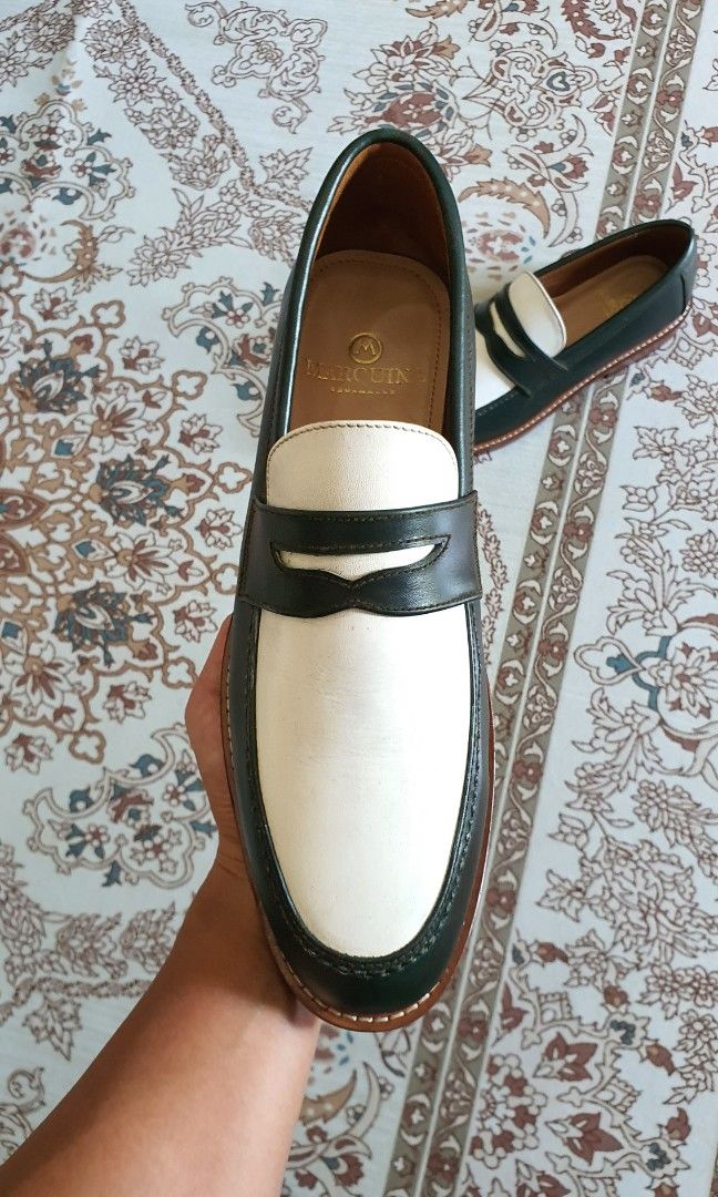 Grand Spectator Contrast/Two-Tone Penny Loafers on Carousell