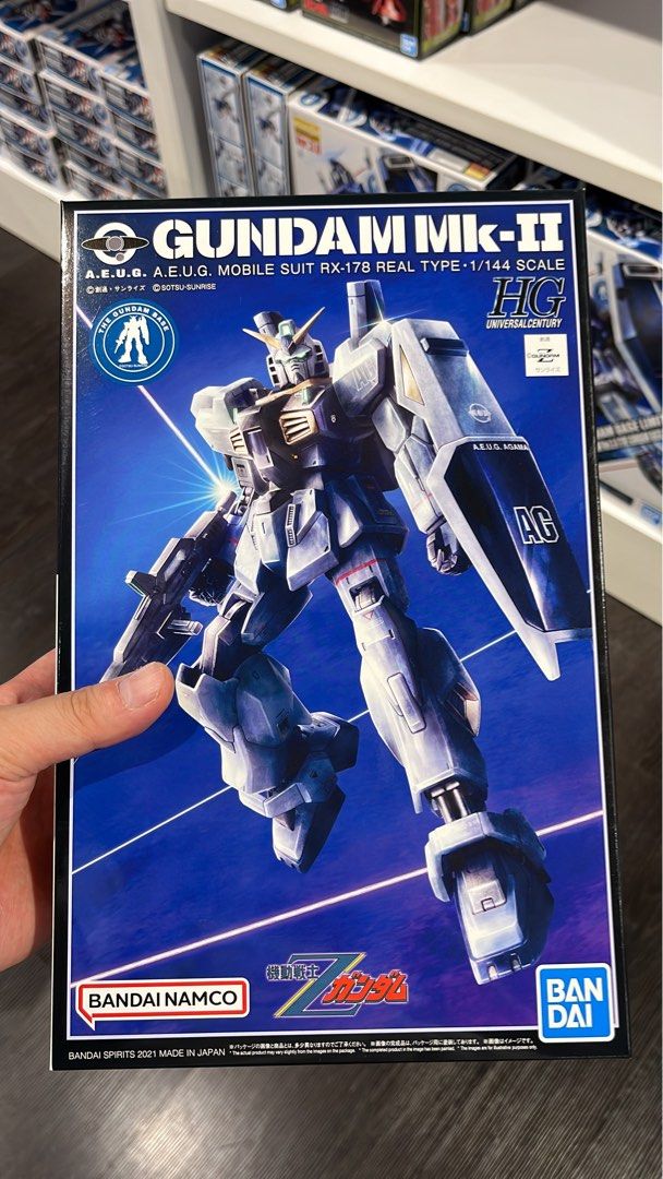 Gundambase limited HGUC 1/144 RX-178 Gundam MK II mark 2 real type colour, 興趣及遊戲, 玩具 & 遊戲類 ...