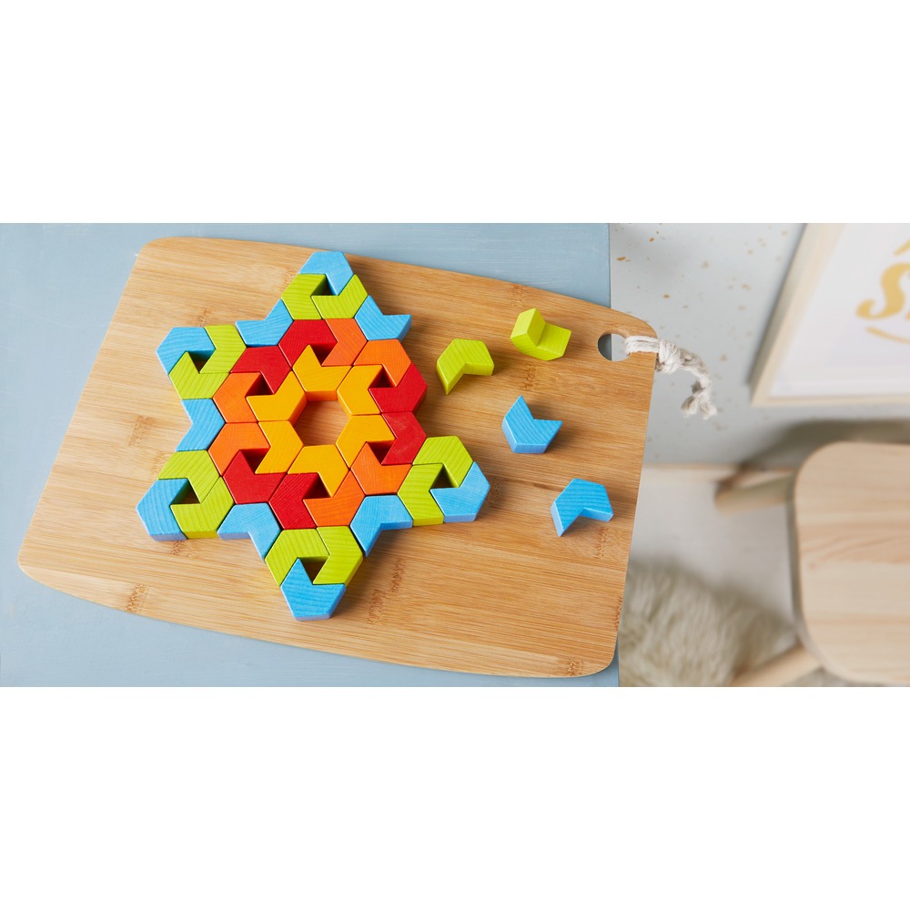 HABA - Arranging Game Kaleidoscope Chevrons (Made in Germany), Hobbies ...
