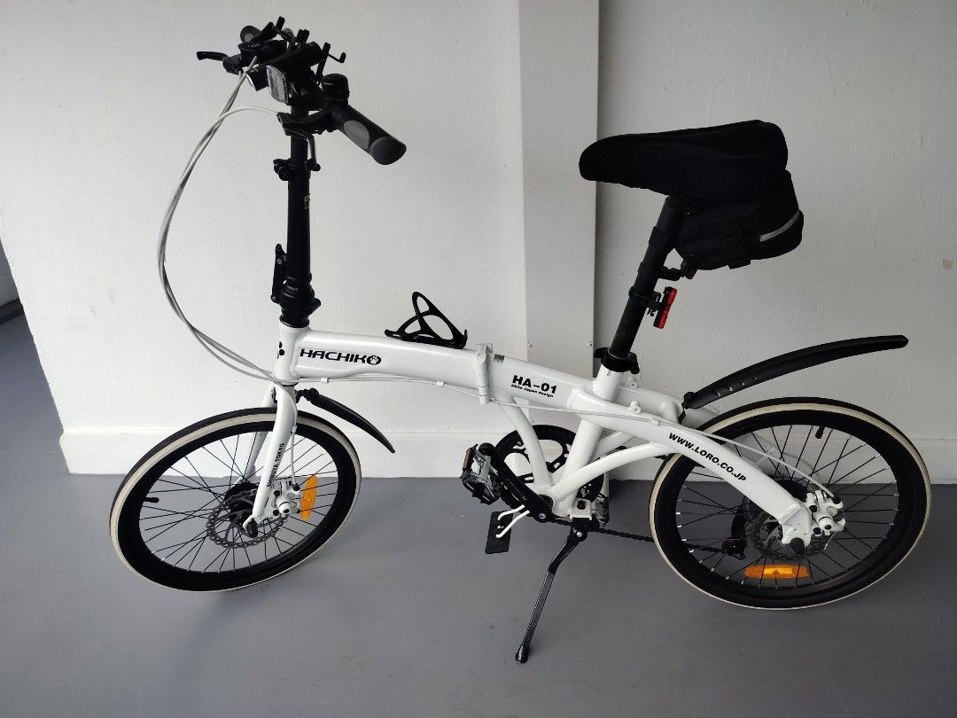 Hachiko Ha 01 - 20 inch folding bicycle, Sports Equipment, Bicycles & Parts, Bicycles on Carousell
