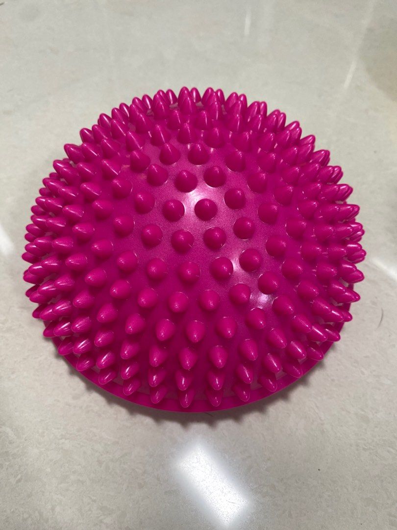 Half Spherical spiked exercise ball, Sports Equipment, Exercise ...