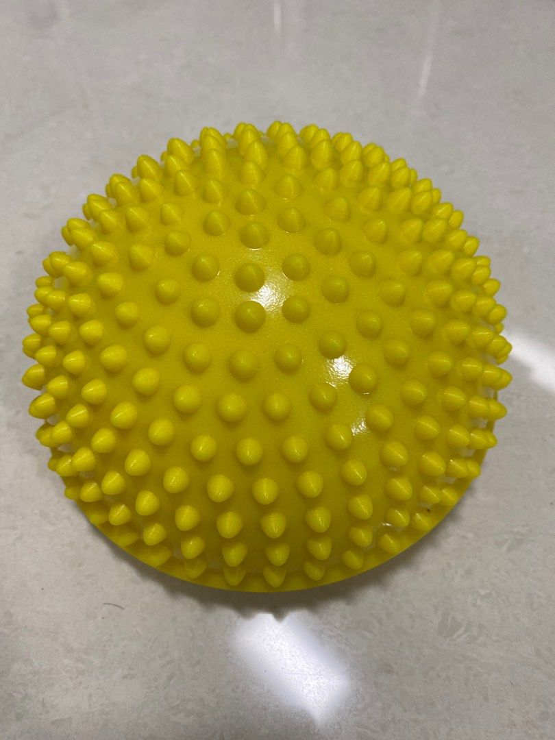 Half Spherical spiked exercise ball, Sports Equipment, Exercise ...