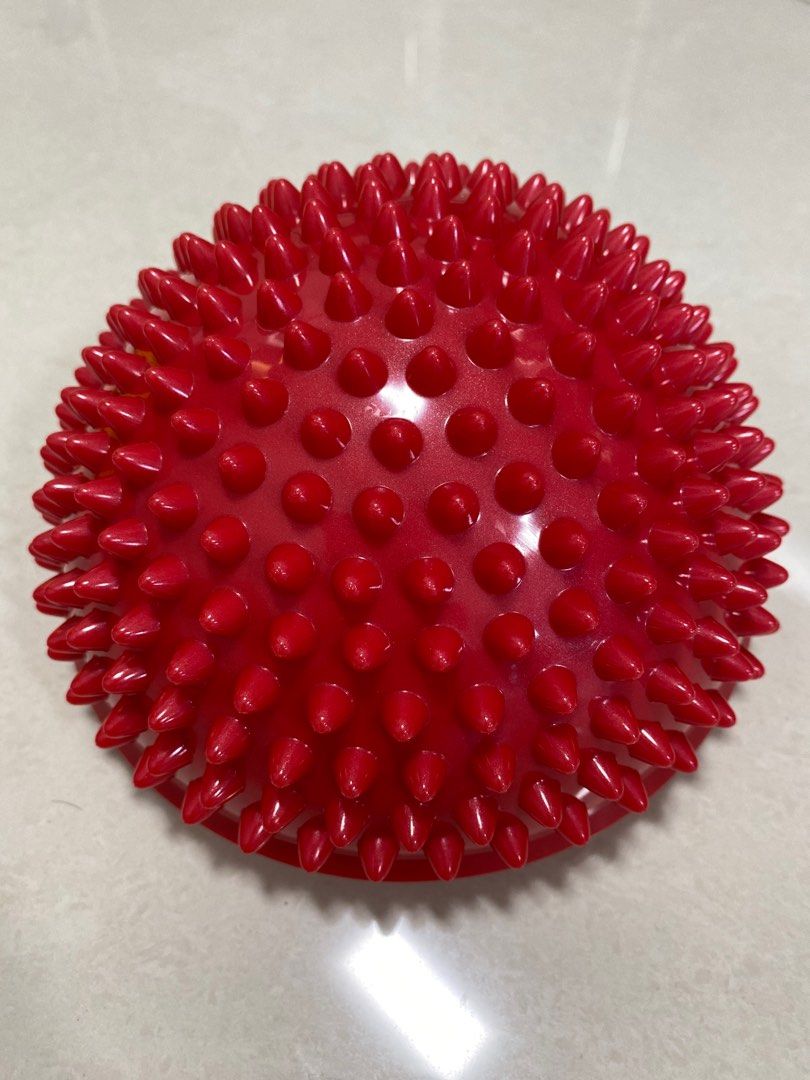 Half Spherical spiked exercise ball, Sports Equipment, Exercise ...