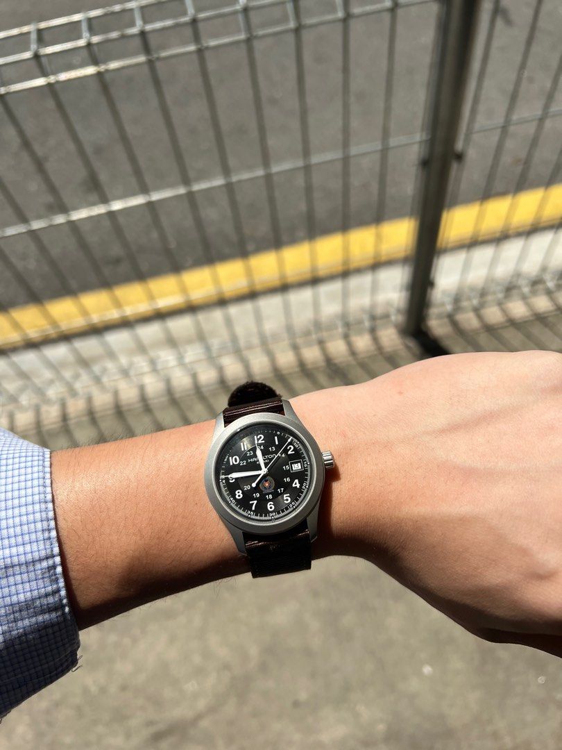 Hamilton SAF Khaki Field (SAF Military Issued), Men's Fashion, Watches ...
