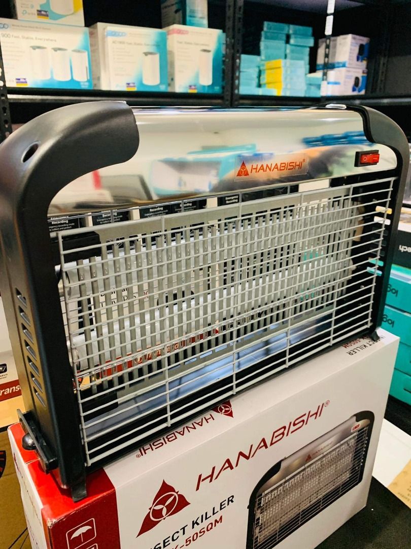 Hanabishi Insect Killer Bug Zapper UV Light Mosquito Lamp HINSK50SQM ...