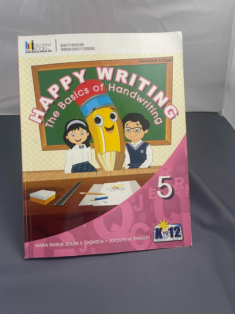 Happy Writing 5: The Basics Of Handwriting, Hobbies & Toys, Books ...