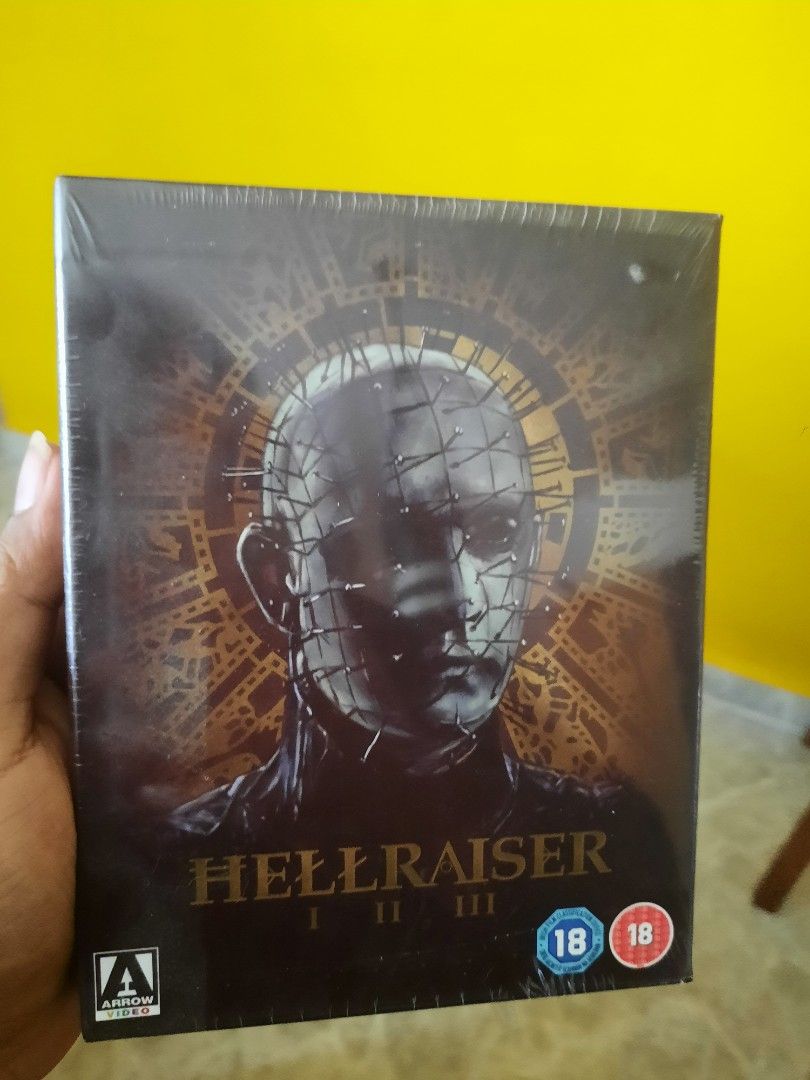 Hellraiser trilogy blu ray set, Hobbies & Toys, Music & Media, CDs ...