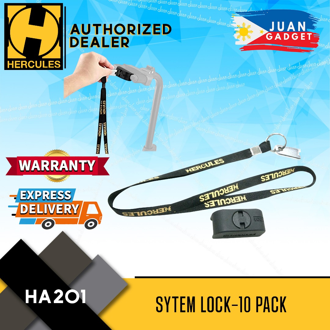 Hercules HA201 System Lock for Guitar Wall Hanger | JG Superstore ...