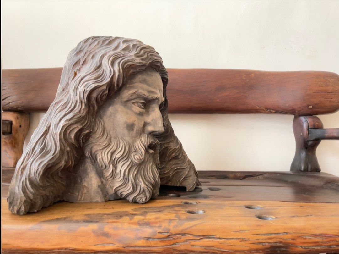 Hesu Kristo wood by master carver Pio Fadul, Hobbies & Toys ...