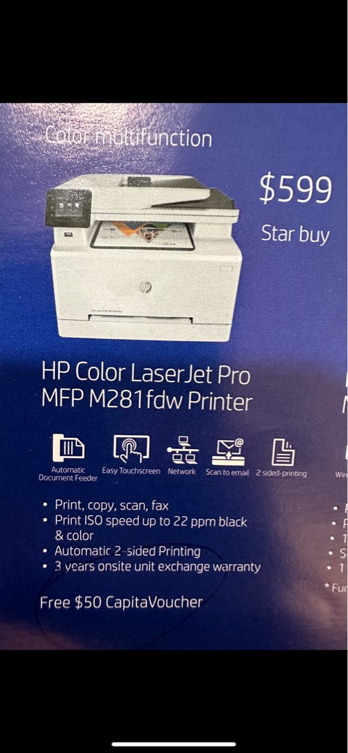 HP Color LaserJet Pro MFP Computers Tech Printers Scanners Copiers On Carousell
