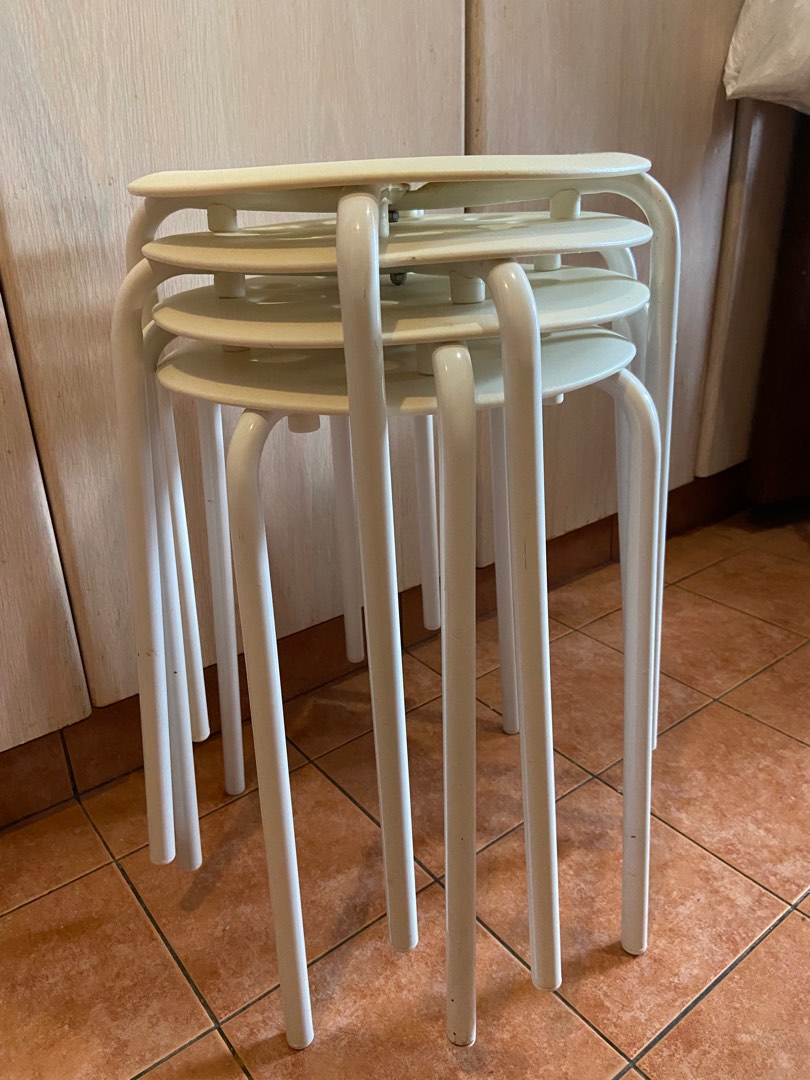 IKEA stools, Furniture & Home Living, Furniture, Chairs on Carousell