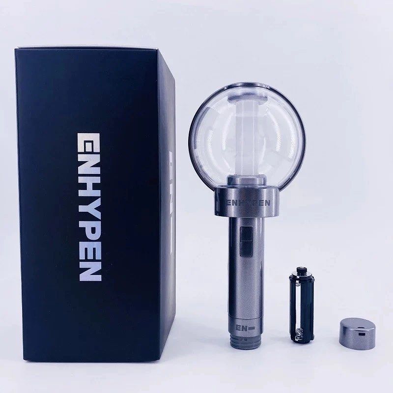 INSTOCK ENHYPEN LIGHTSTICK + free lightstick custom stickers, Hobbies ...