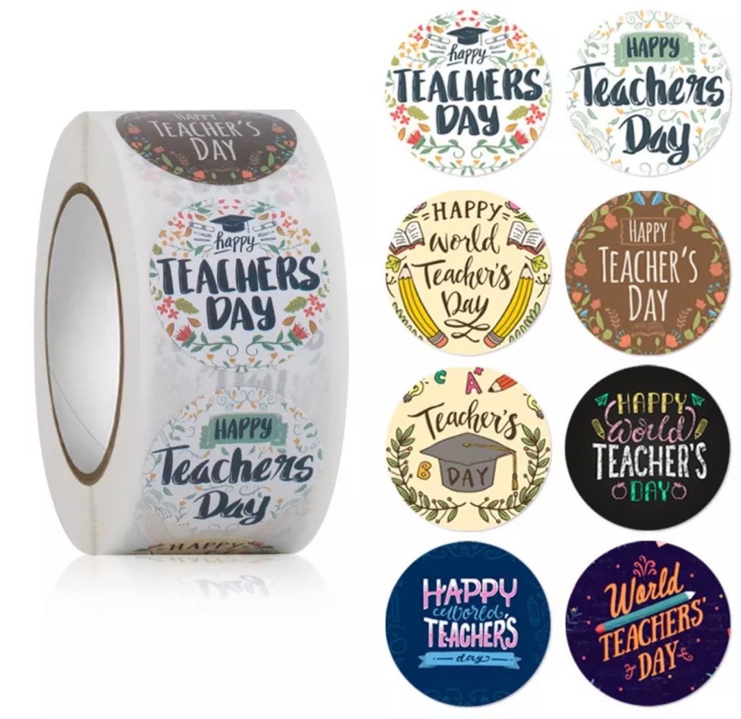 INSTOCk! Teachers Day sticker, Hobbies & Toys, Stationery & Craft ...