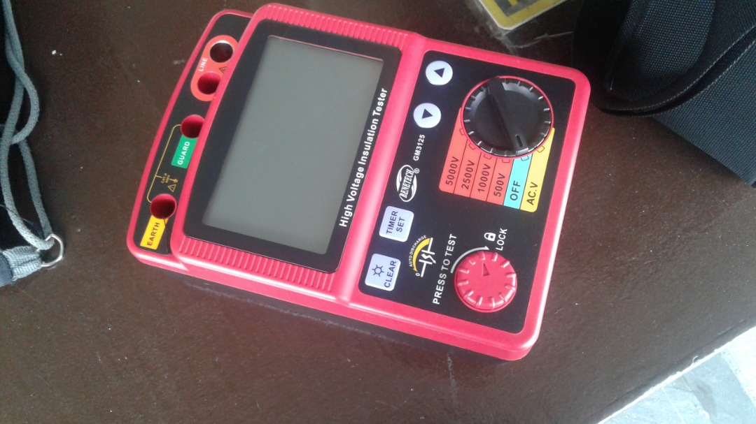 Insulation Resistance Meter Tester Megger 5000V AC BGM-3125 on Carousell