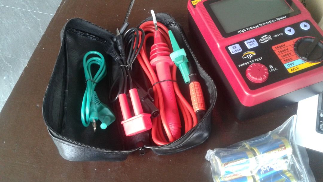 Insulation Resistance Meter Tester Megger 5000V AC BGM-3125 on Carousell