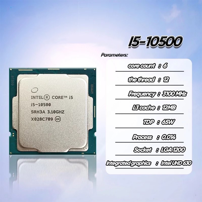 Intel i5-10500 chip, Computers & Tech, Parts & Accessories, Computer ...