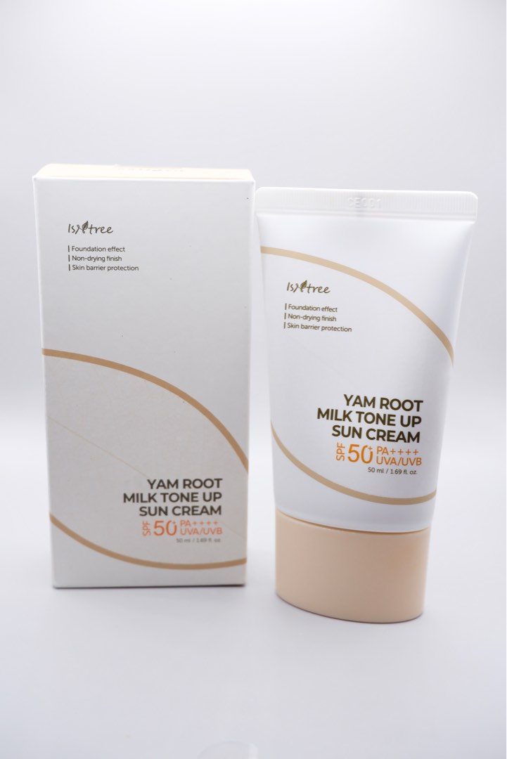 Isntree Yam Root Milk Tone Up Sun Cream, Beauty & Personal Care, Face ...