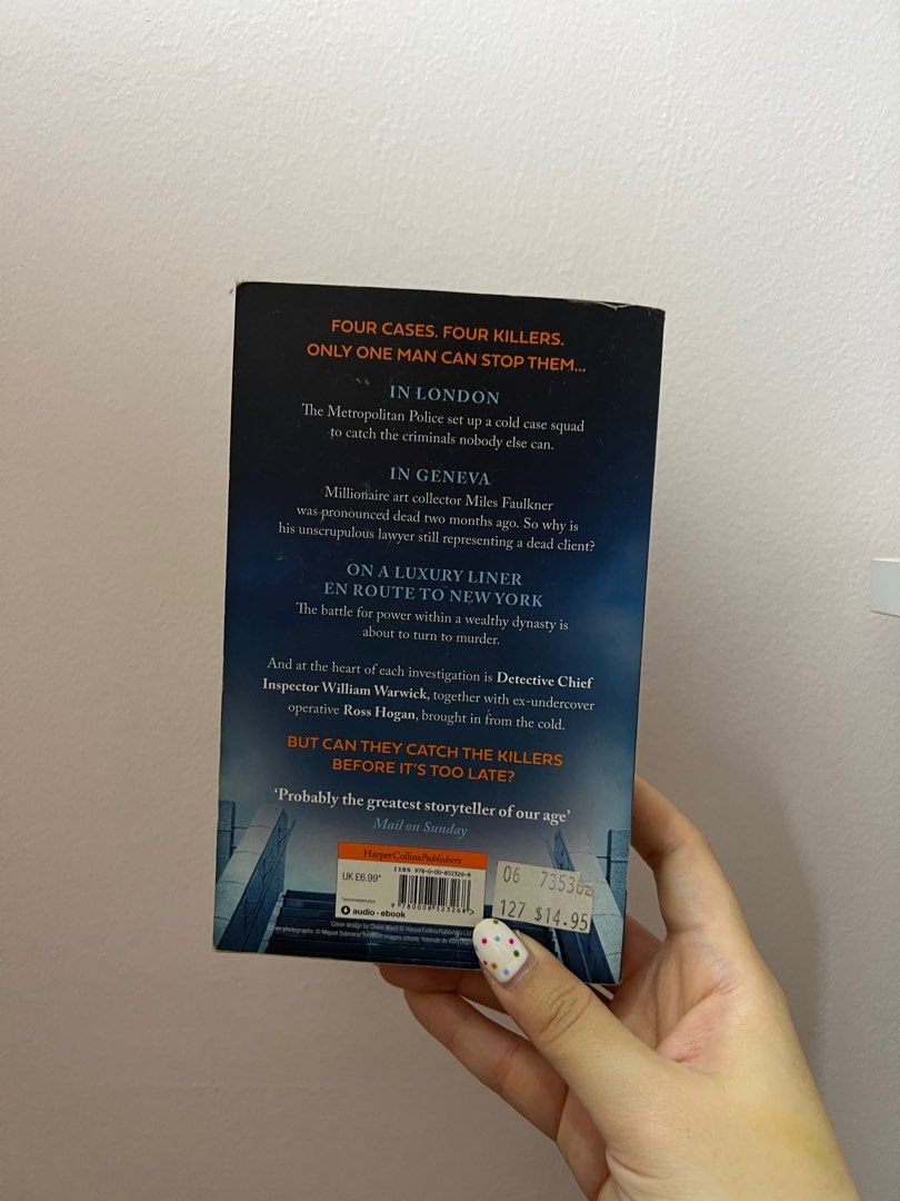 Jeffrey Archer Over My Dead Body Book, Hobbies & Toys, Books ...