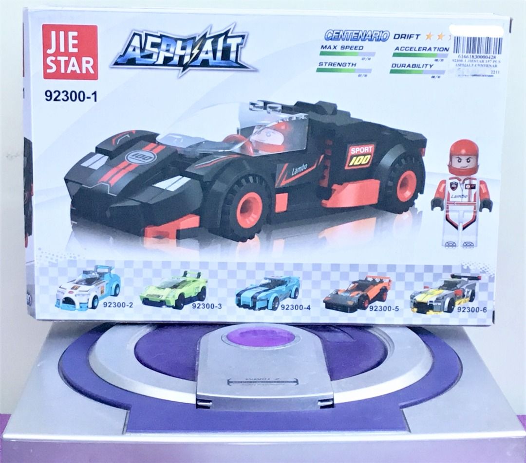 JIE Star Asphalt Building blocks playset / Toy car SET of 2, Hobbies ...