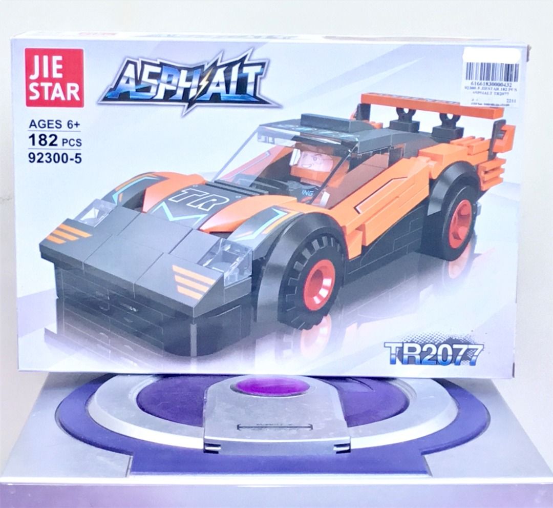 JIE Star Asphalt Building blocks playset / Toy car SET of 2, Hobbies ...