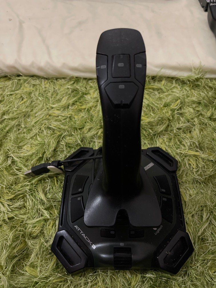 Joystick Ligitech Attack 3, Video Gaming, Gaming Accessories ...