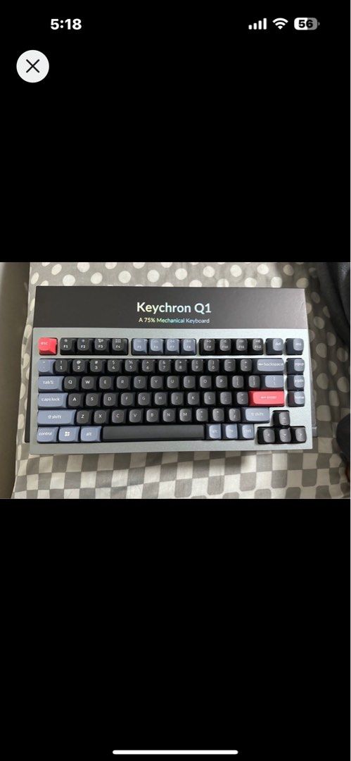 Keychron Q1 75% Qmk Custom Mechanical Keyboard , Computers & Tech, Parts & Accessories, Computer ...