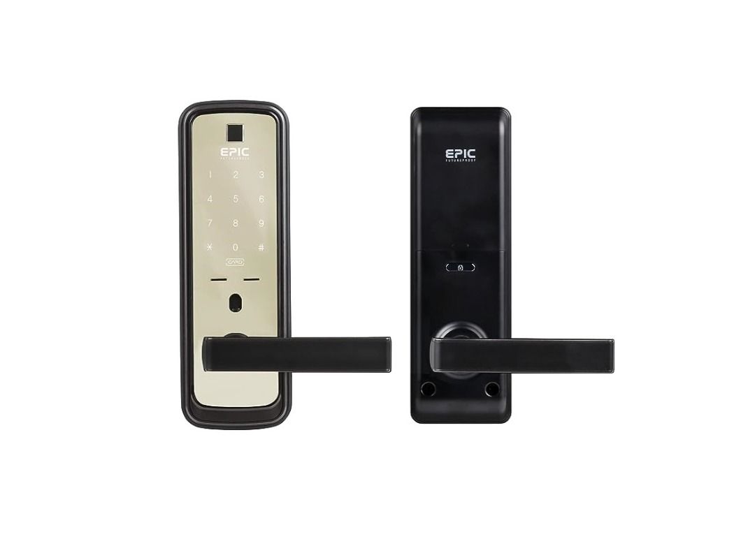 Korea Mortise Digital Lock with Key Override, Furniture & Home Living ...