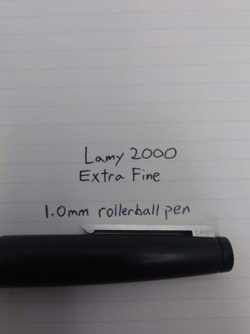 Lamy 2000 Fountain Pen, Hobbies & Toys, Stationery & Craft, Stationery ...