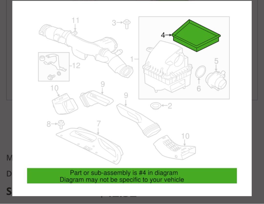 LANDROVER/ JAGUAR AIR FILTER ELEMENT * AIR FILTER - Jaguar (T4A6123 ...