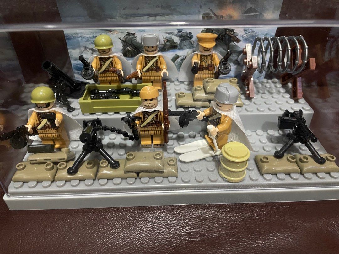 LEGO Compatible Snow Trooper Set, Hobbies & Toys, Toys & Games on Carousell