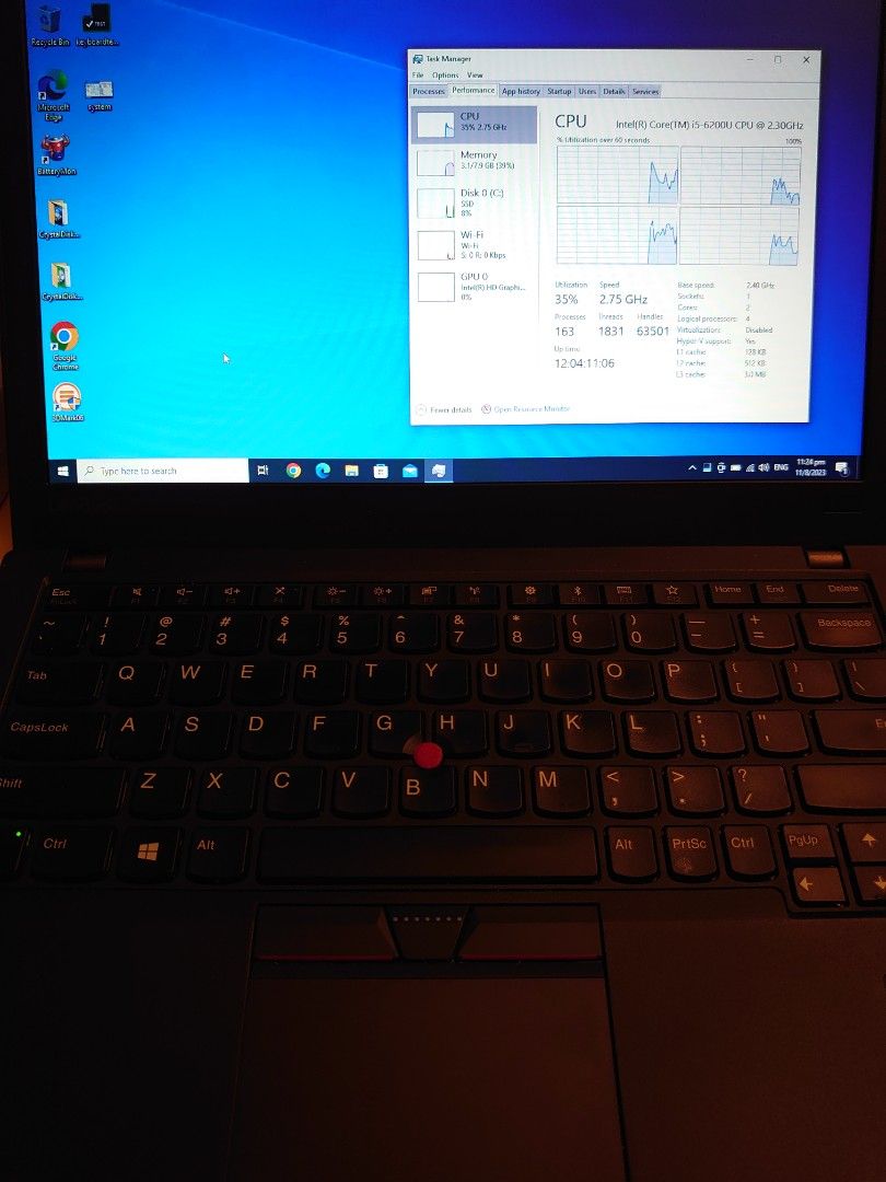 lenovo thinkpad x270 12 inch laptop i5/8g/nvme 500g ssd, Computers ...