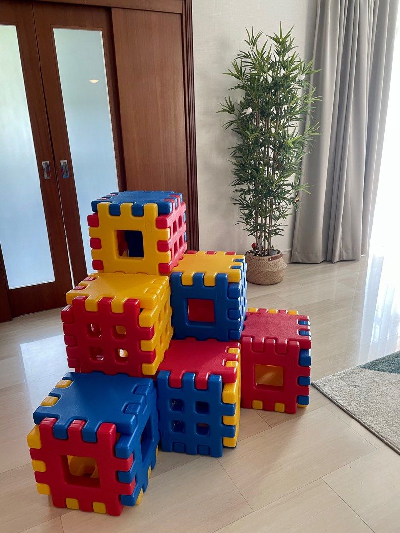 Little Tikes Big Waffle Block Set (18 pieces) x2 - Total 36 pieces ...