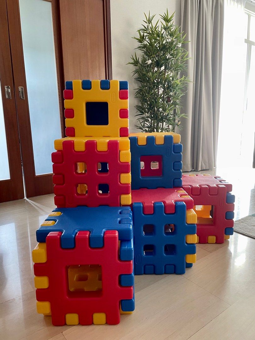 Little Tikes Big Waffle Block Set (18 pieces) x2 - Total 36 pieces ...