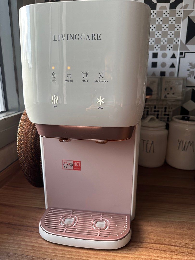 Livingcare Quartz Water Purifier/ Tank-less Hot & Cold Water Dispenser ...