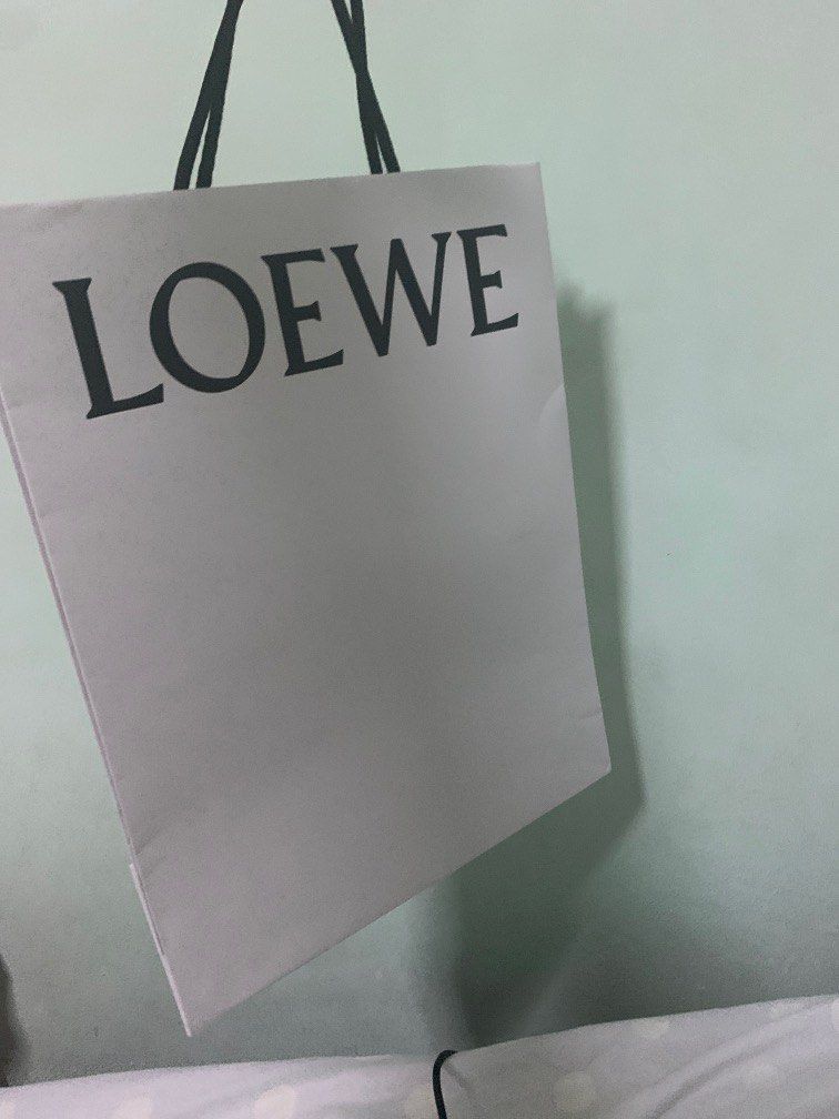 Loewe Paper Bag for puzzle, Luxury, Bags & Wallets on Carousell