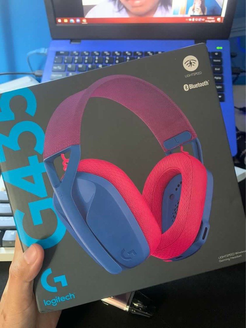 Logitech G435 Lightspeed & Bluetooth Wireless Gaming Headset, Audio ...