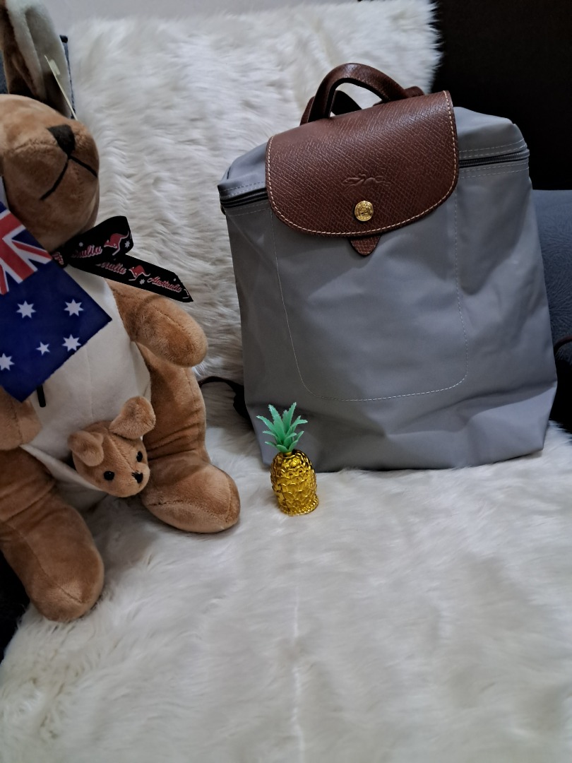 Long Champ LePliage backpack, Luxury, Bags & Wallets on Carousell