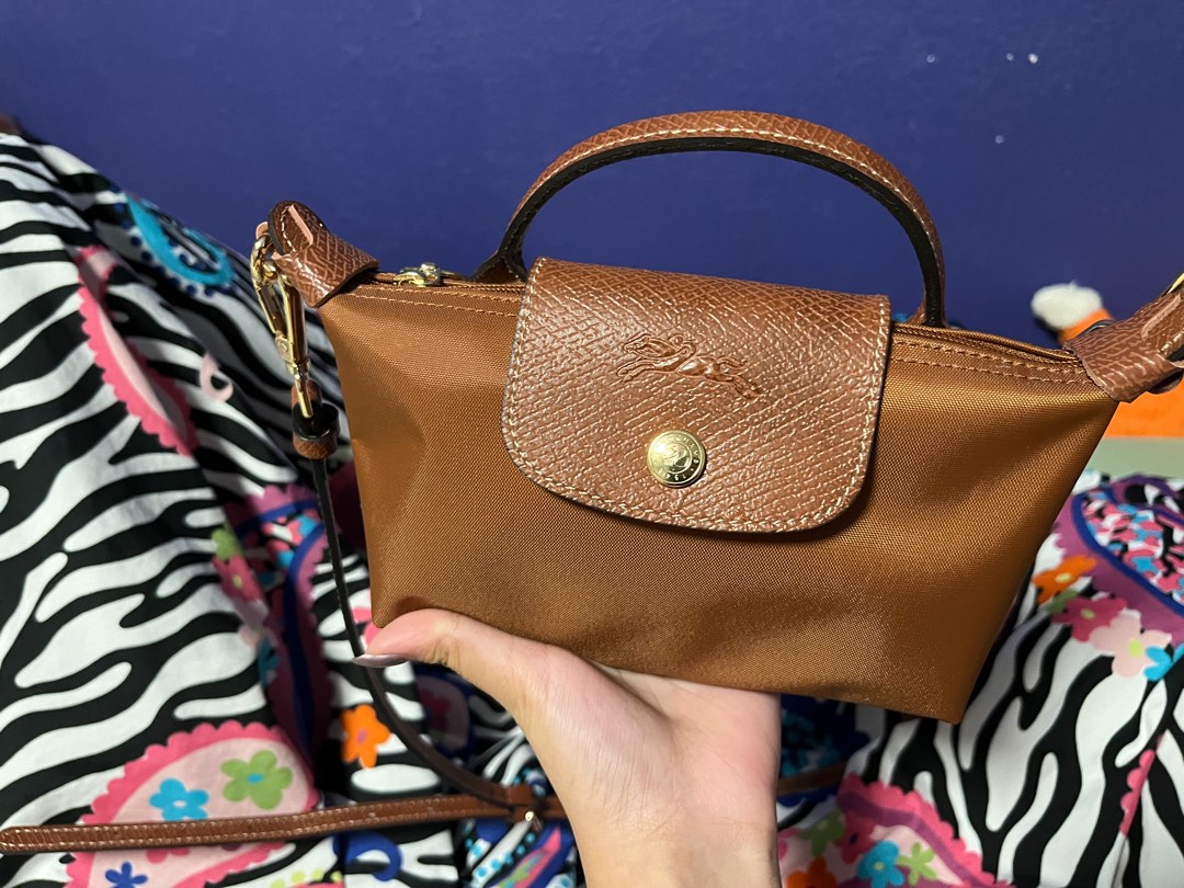 Longchamp Micro Le Pliage, Luxury, Bags & Wallets on Carousell